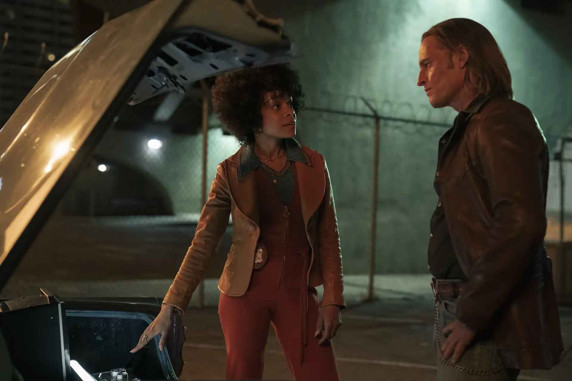 Duster Season 1 - Rachel Hilson and Josh Holloway in Episode 1 | Moviefone