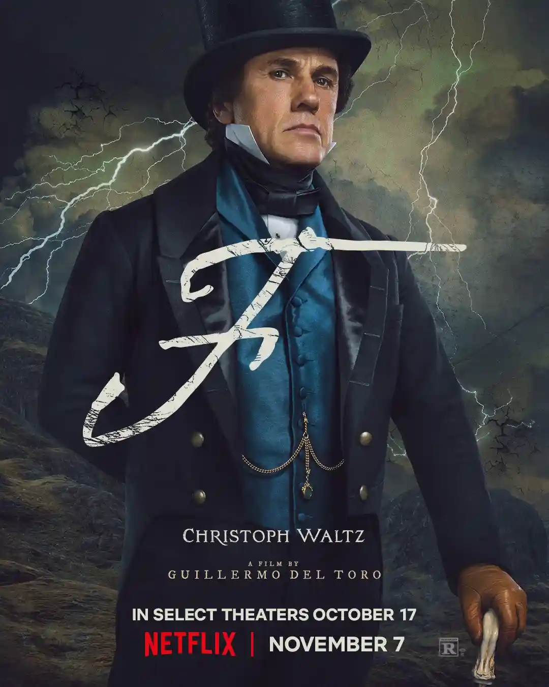 Frankenstein - Christoph Waltz Character Poster | Moviefone