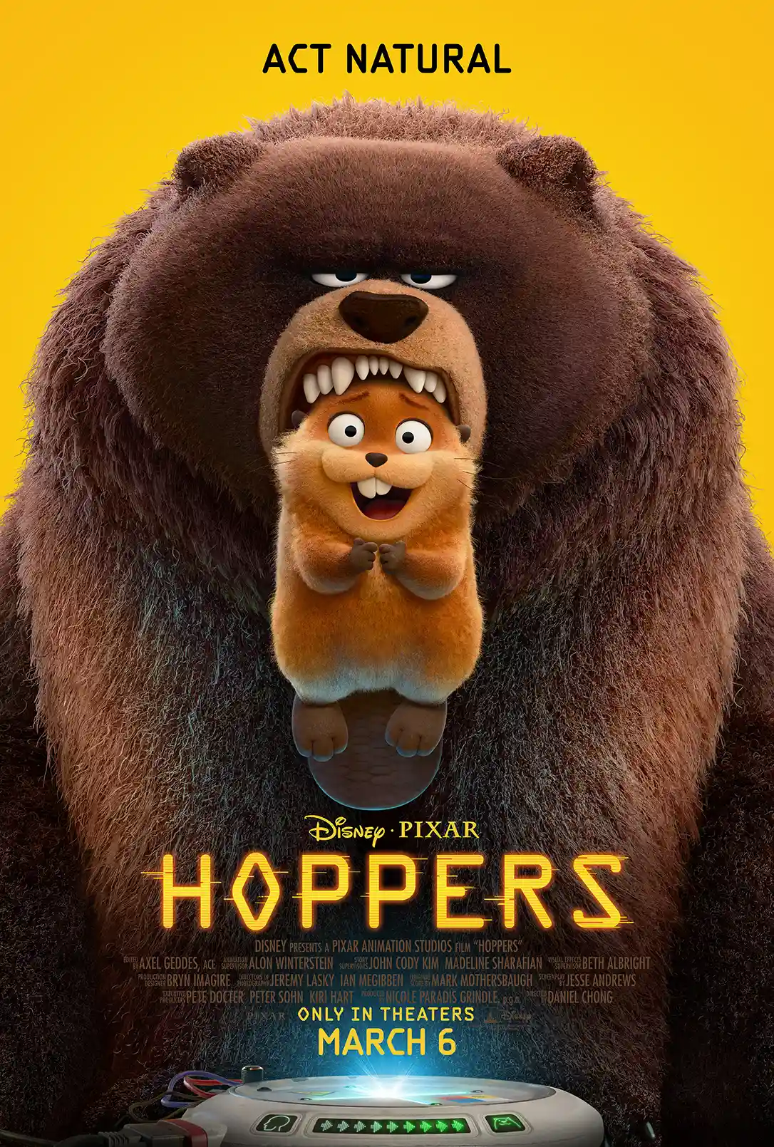 Hoppers - Official Poster | Moviefone