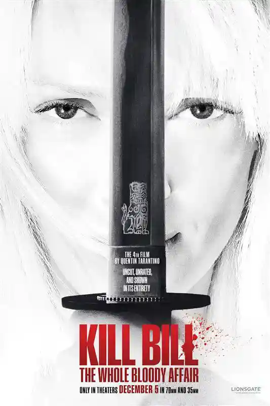 Kill Bill: The Whole Bloody Affair - Official Poster | Moviefone