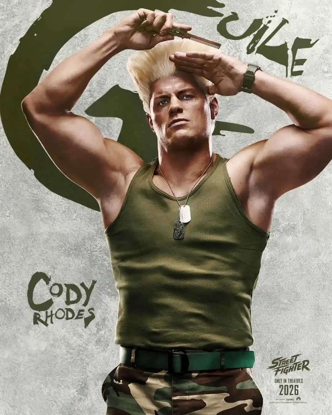 Street Fighter - Guile Character Poster | Moviefone
