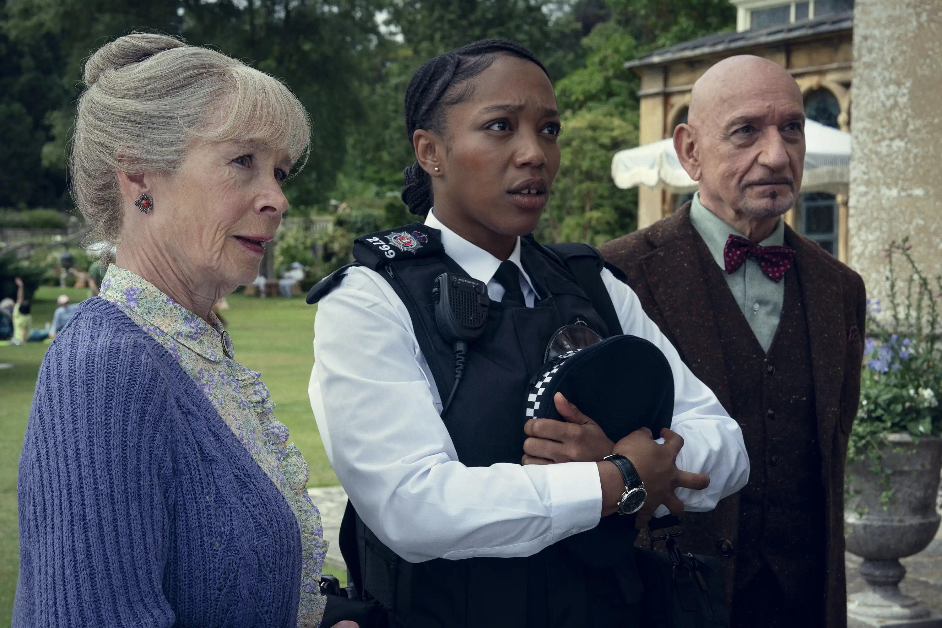 The Thursday Murder Club - First Look at Celia Imrie, Naomi Ackie, Sir ...