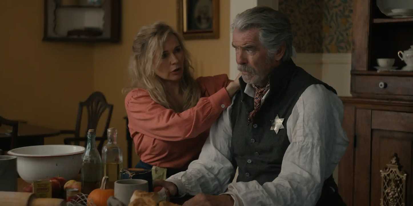 The Unholy Trinity - Pierce Brosnan and Veronica Ferres in the Kitchen ...