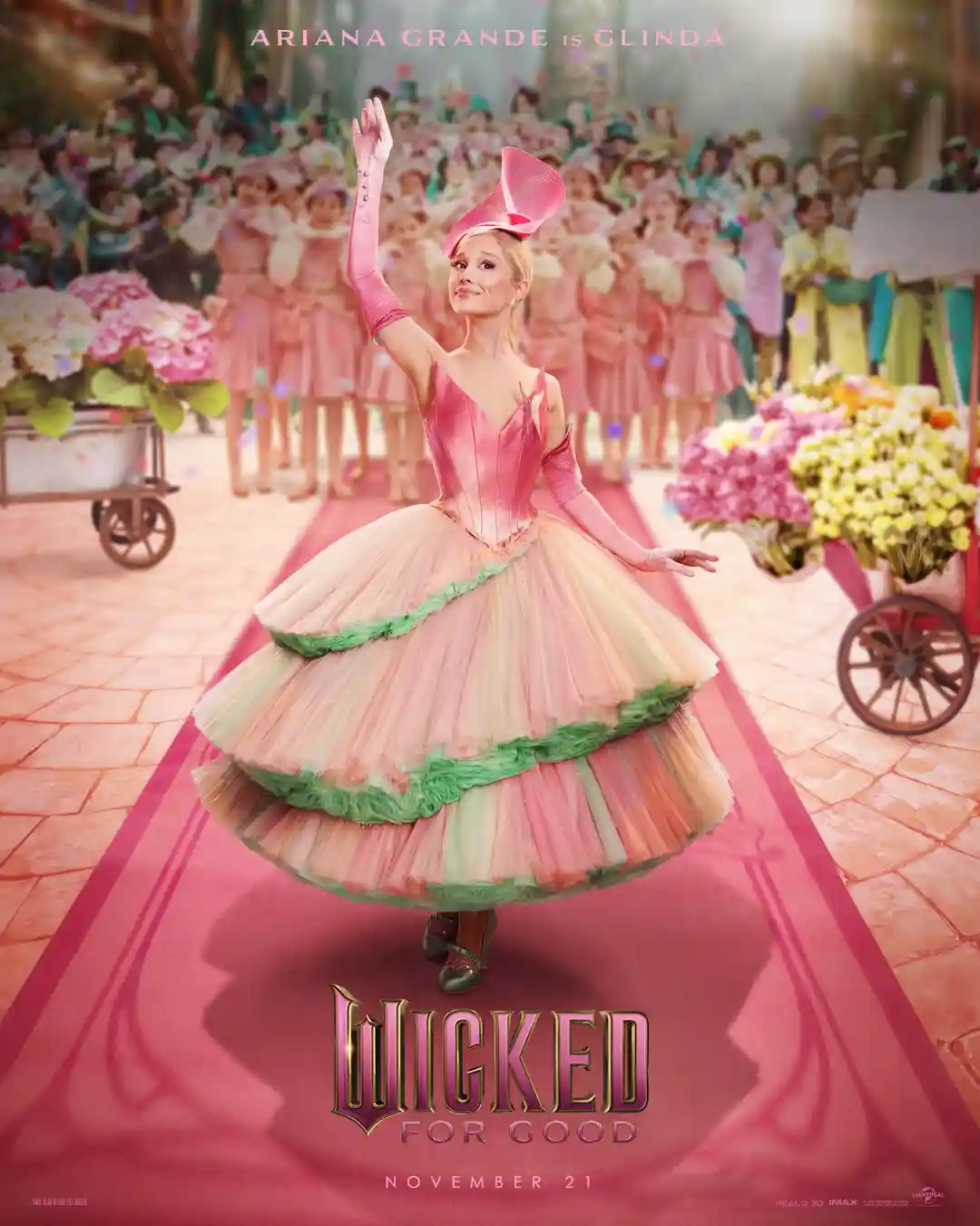 Wicked: For Good - Ariana Grande Character Poster | Moviefone