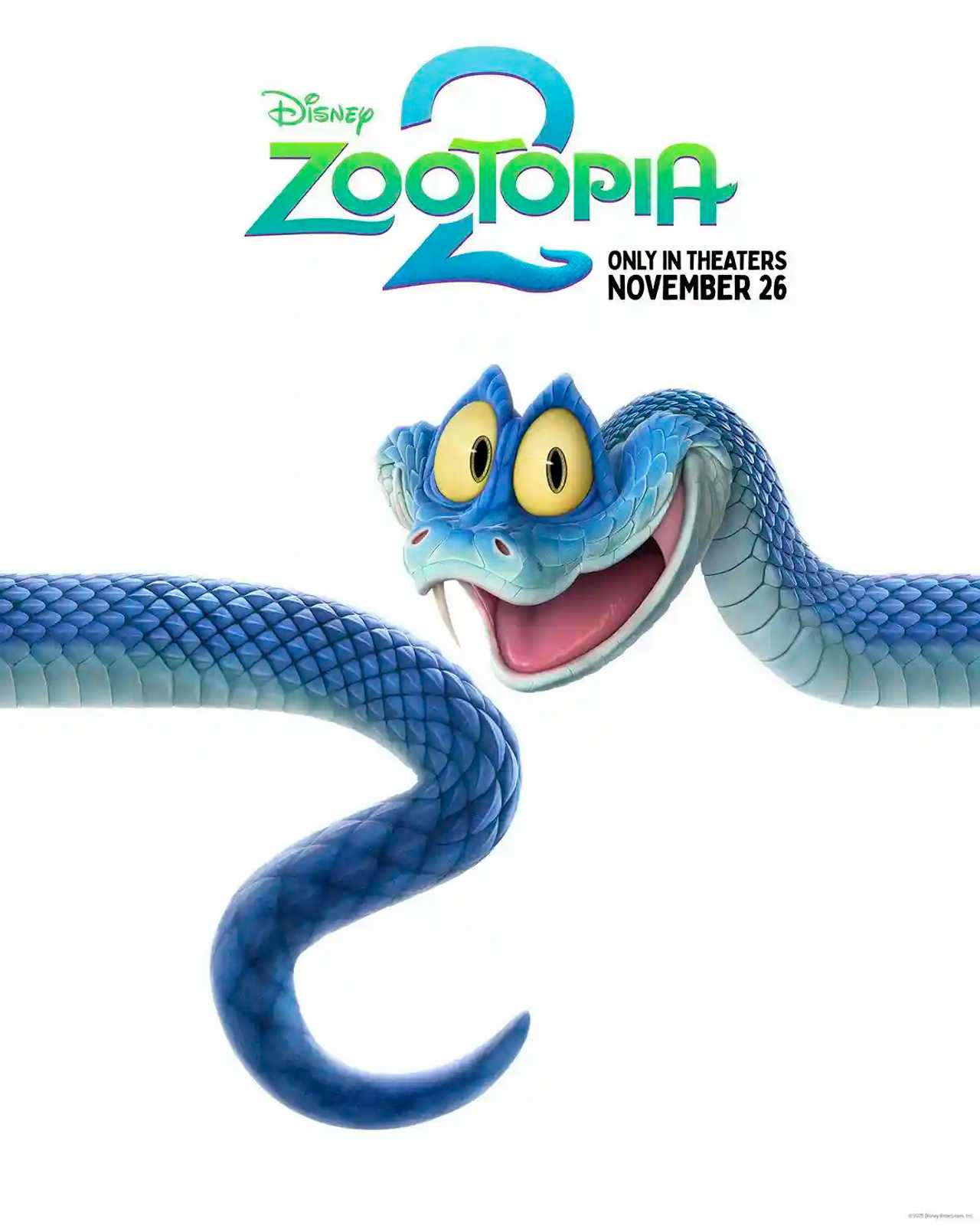 Zootopia 2 - Gary De'Snake Character Poster | Moviefone