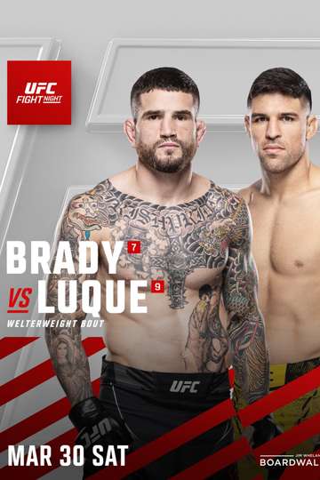 UFC Fight Night 241: Brady vs. Luque (2024) - Movie | Moviefone