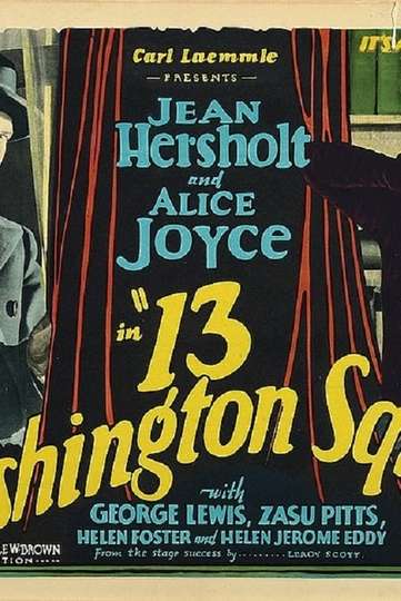 13 Washington Square (1928) Cast and Crew | Moviefone